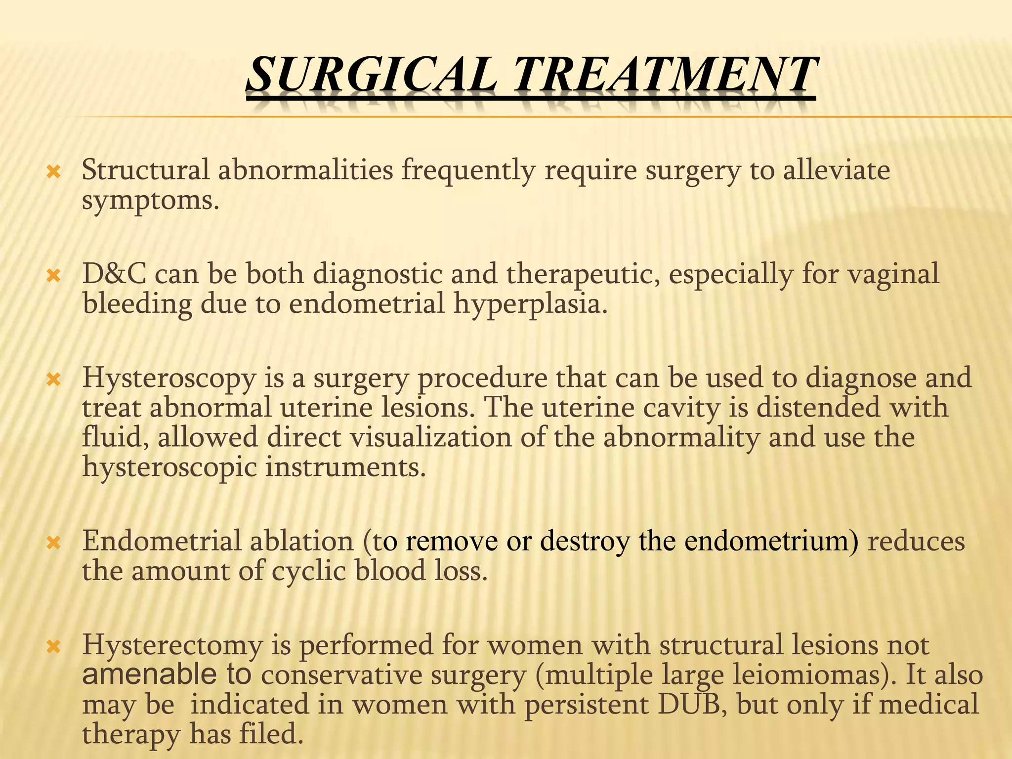 Abnormal vaginal bleeding | PPTX