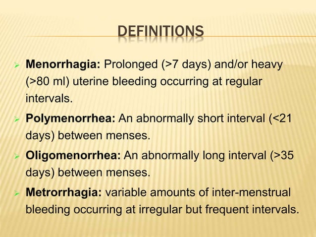 Abnormal vaginal bleeding | PPTX | Pregnancy | Reproductive Health