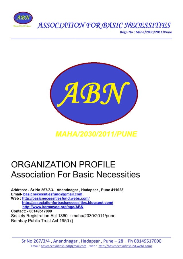 Abn Profile | PDF | Free Download