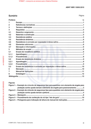 Abnt nbr 15836 - 2010 corrigida 2011 | PDF