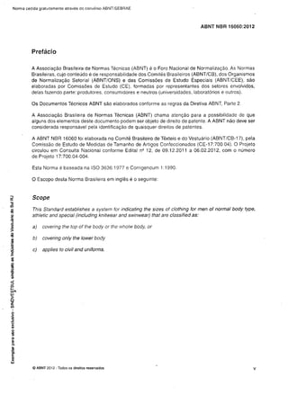 Abnt nbr 16060 | PDF