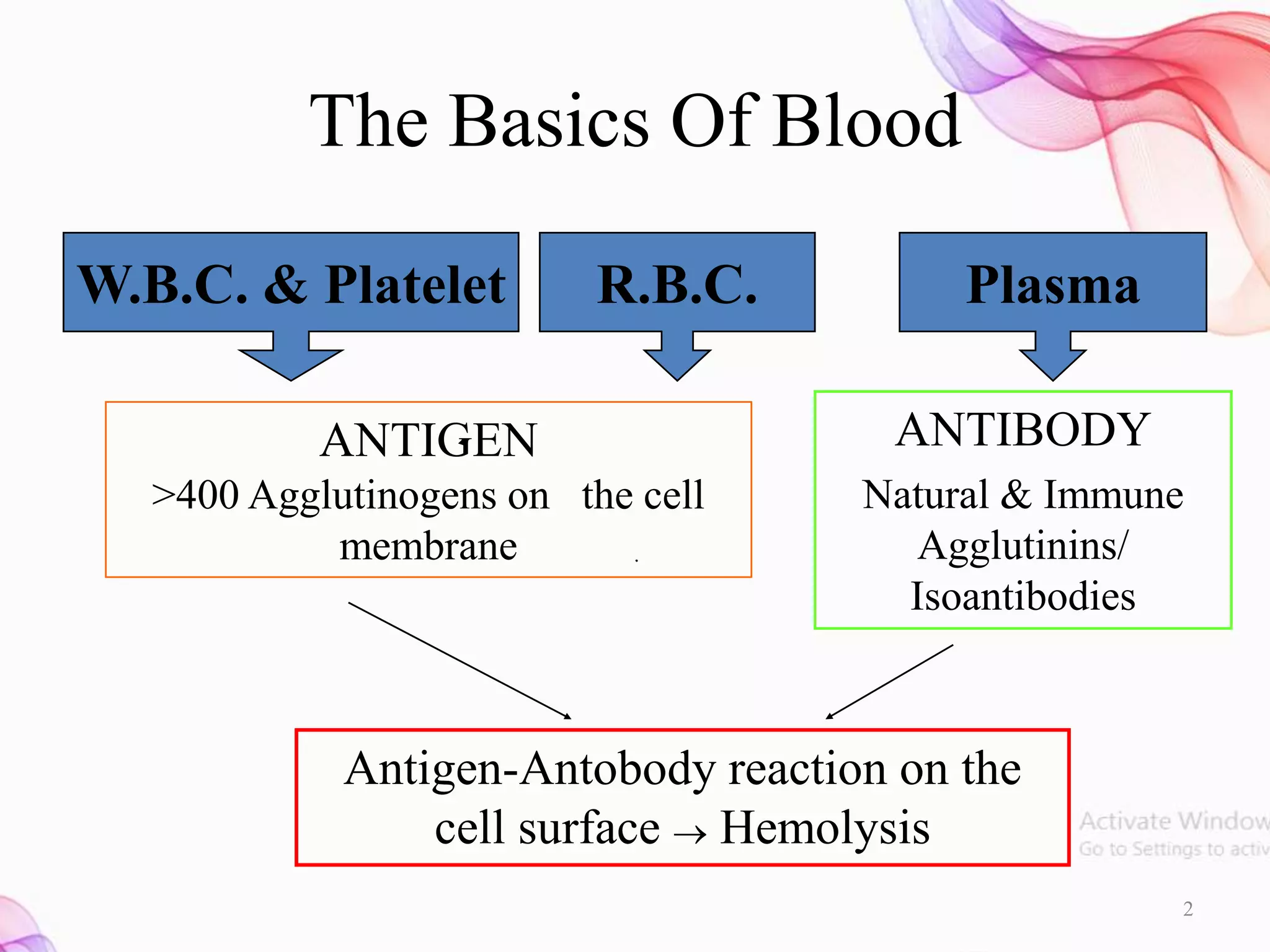ABO-Rh Isoimmunisation in that The Basics of Blood, antibody can Be ...