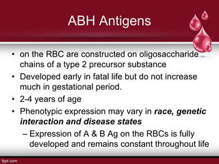Abo ag, ab, & c | PPT