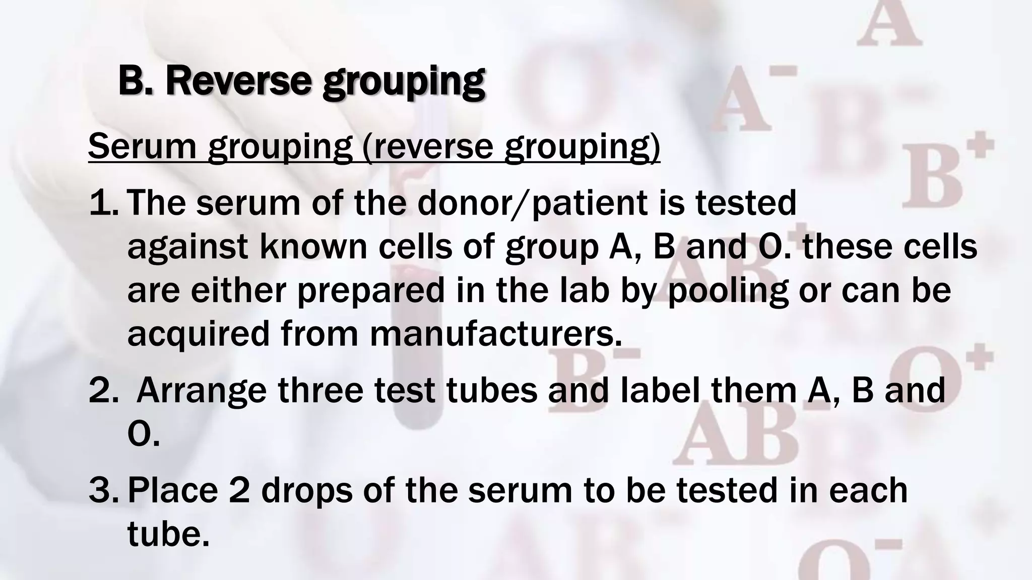 ABO blood.pptx | Blood Disorders | Diseases and Conditions