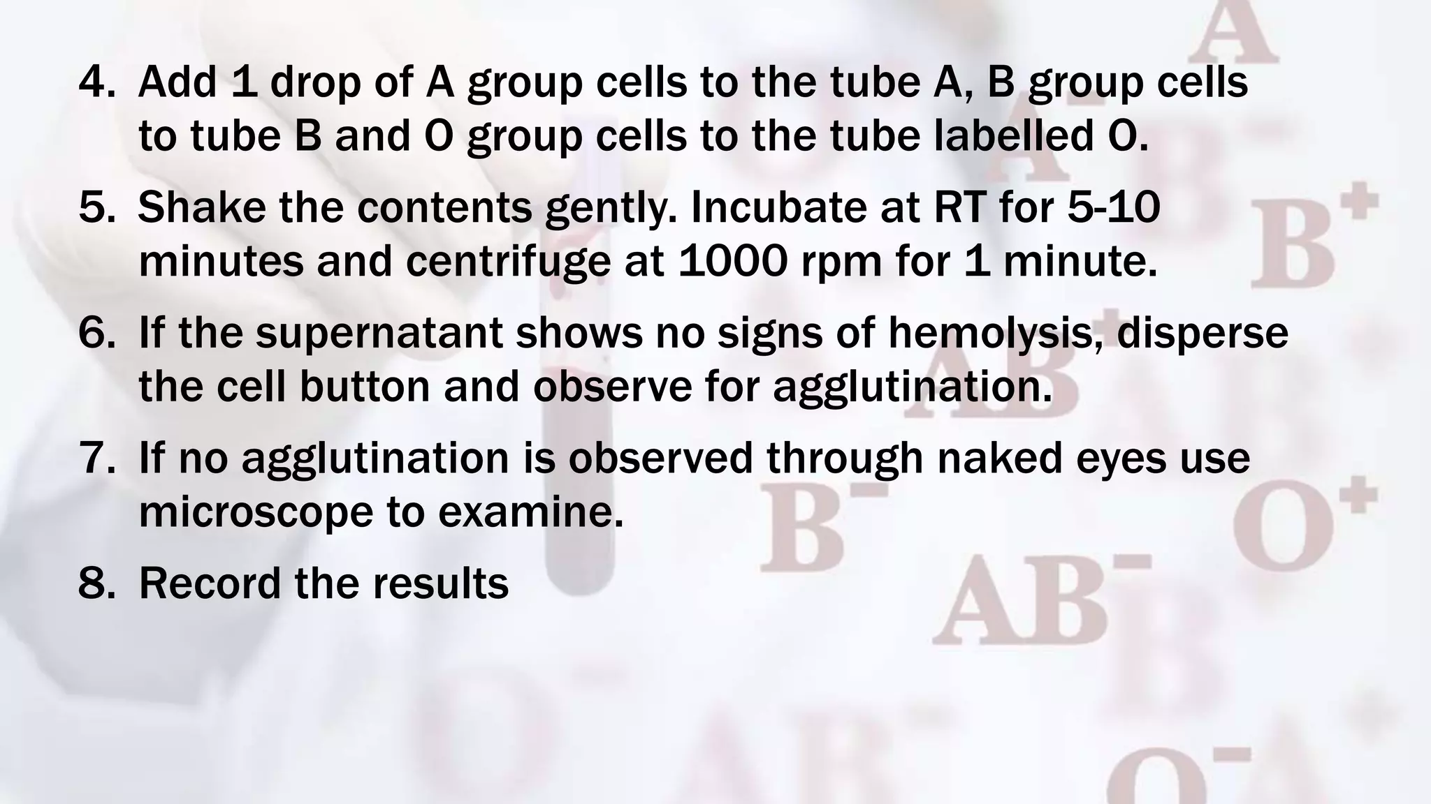 ABO blood.pptx | Blood Disorders | Diseases and Conditions