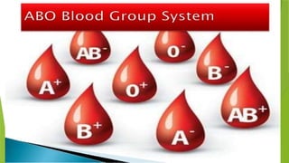 abo blood GROUP FULL EXPLANATION IN DET. | PPTX