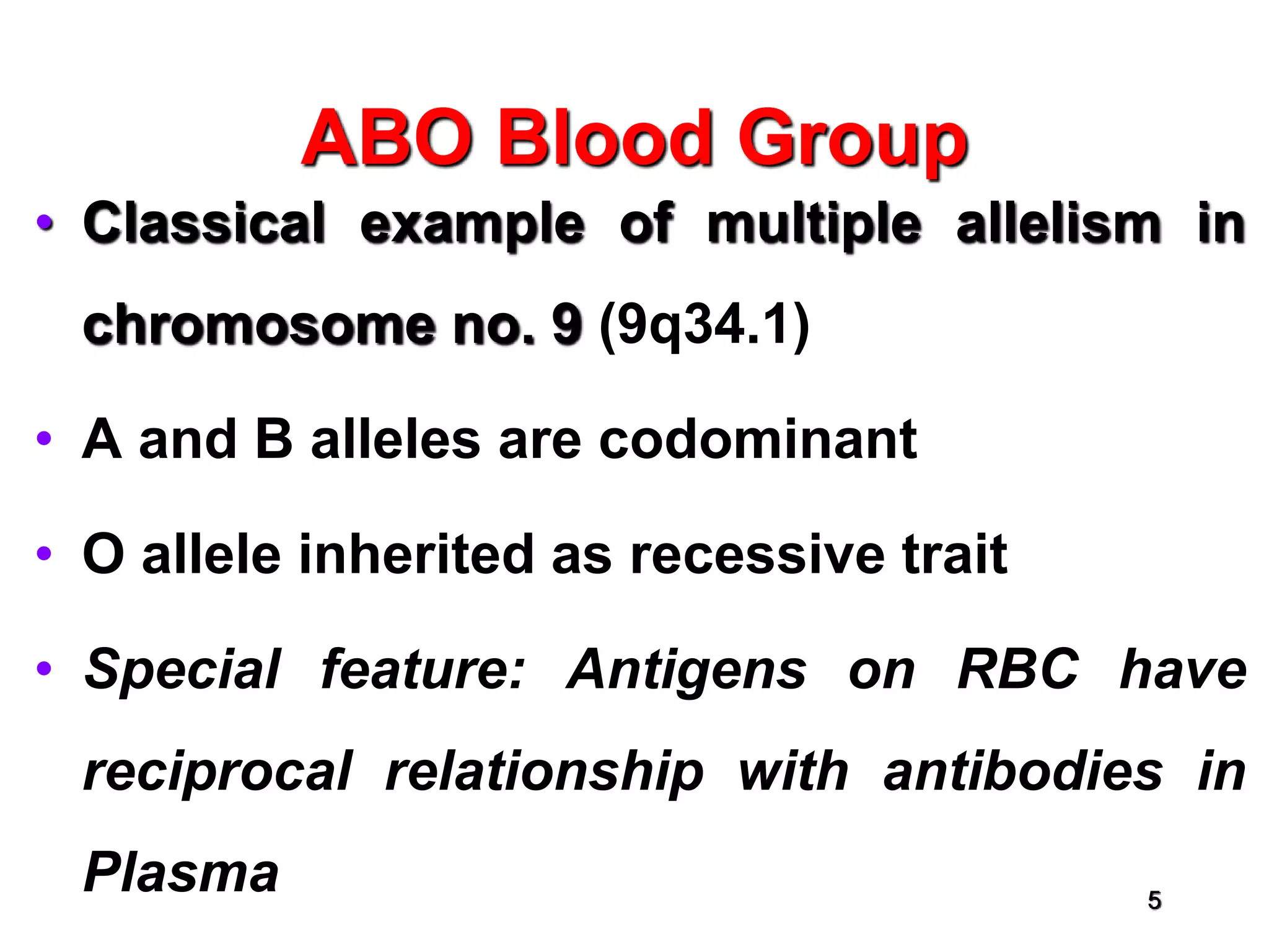 ABO Blood group by Dr. Aryan | PPTX