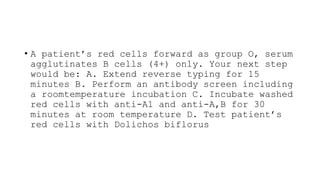 ABO BLOOD GROUP QUESTION blood bank.pptx