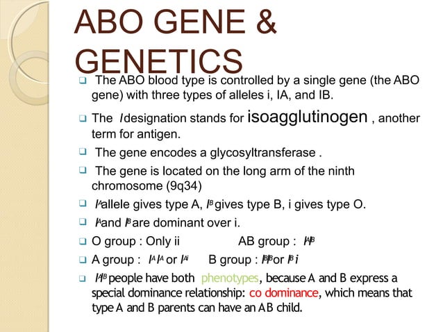 abobloodgroupsystem-170121130000.pptx | Blood Disorders | Diseases and ...