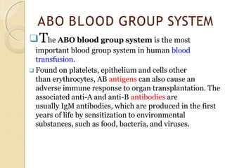 abobloodgroupsystem-170121130000.pptx | Blood Disorders | Diseases and ...