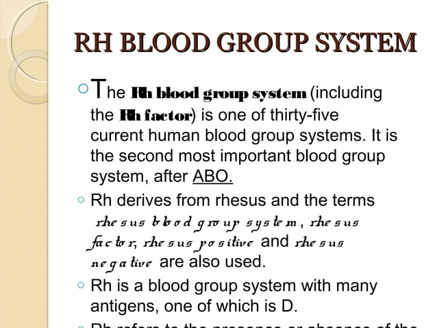 Abo blood group system | PPT