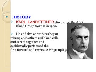 Abo blood group system | PPT