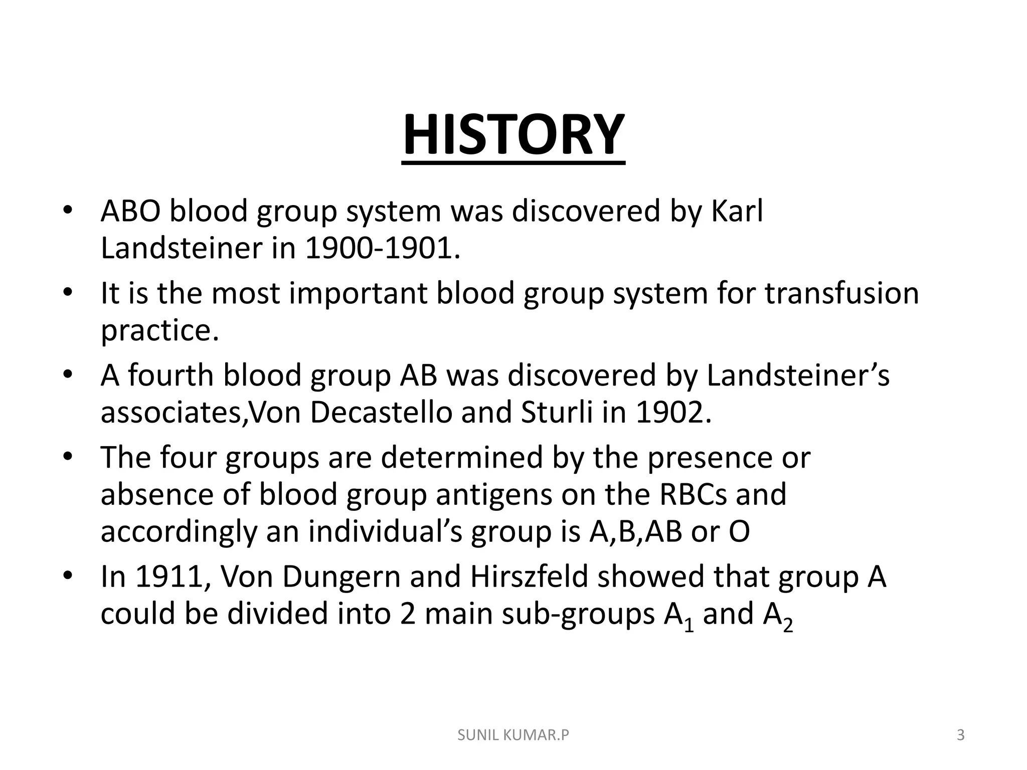 Abo blood group system | PPTX