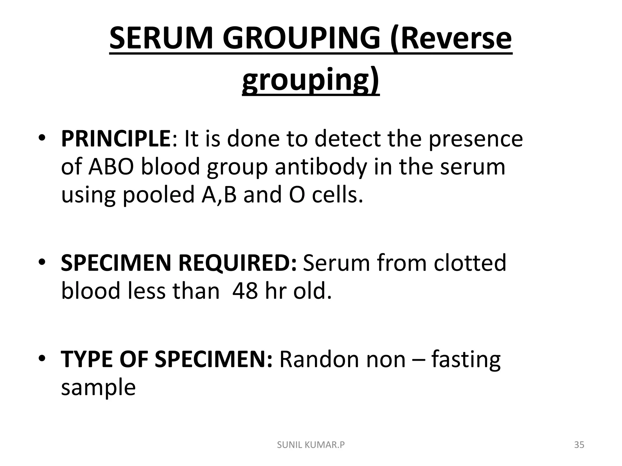 Abo blood group system | PPTX