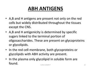 Abo blood group system | PPTX