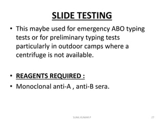 Abo blood group system | PPTX