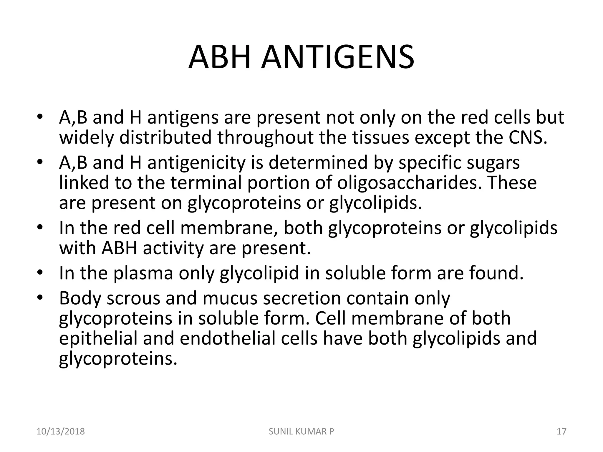 Abo blood group system | PPTX