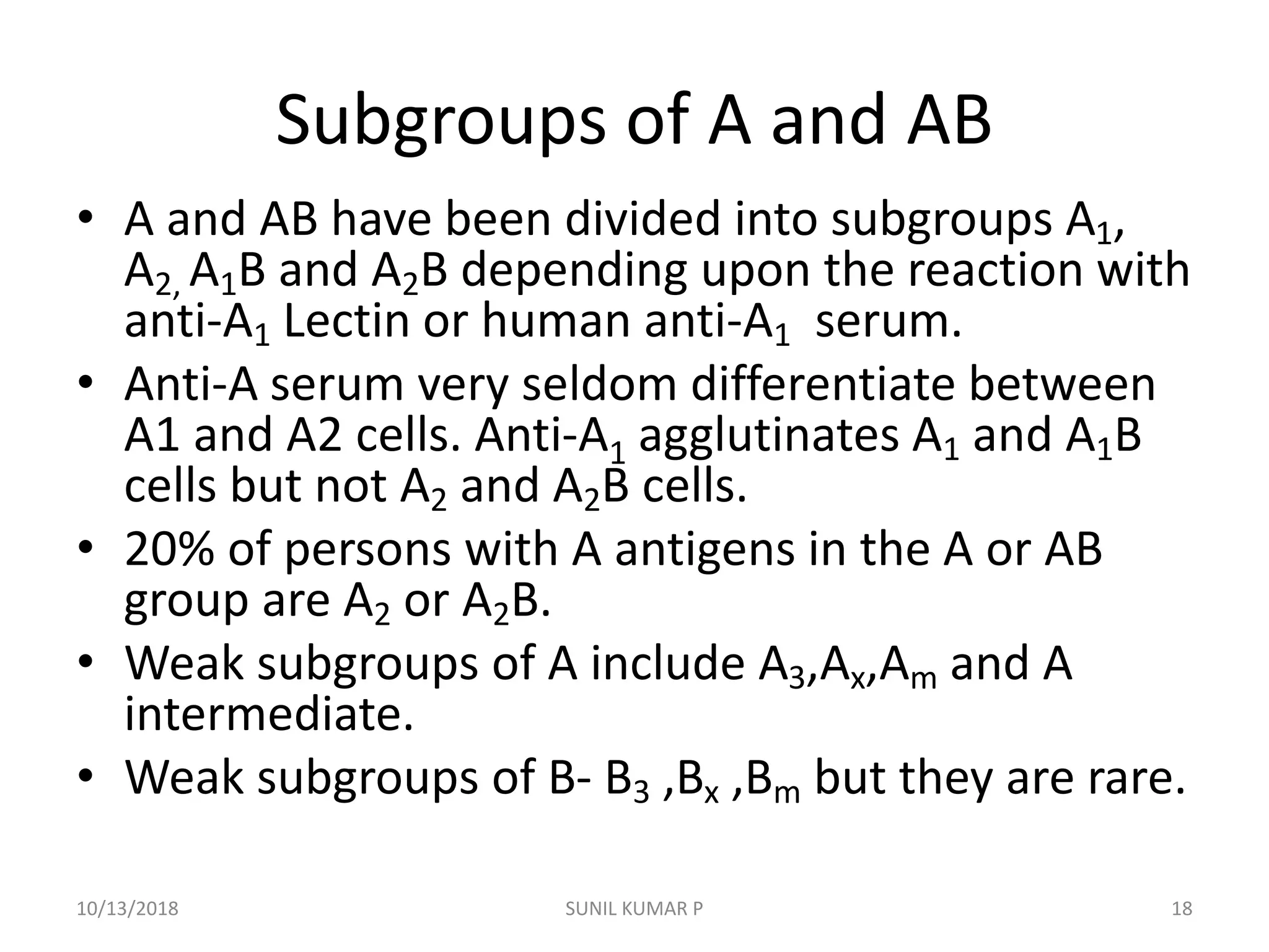Abo blood group system | PPTX