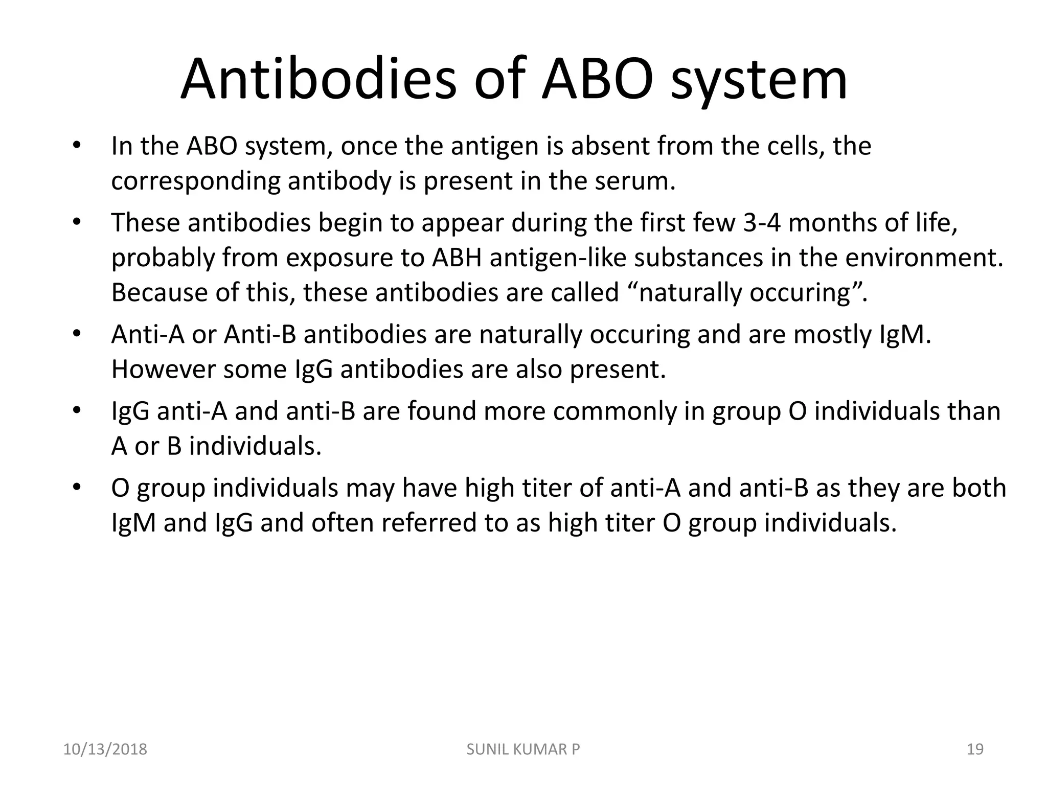 Abo blood group system | PPTX