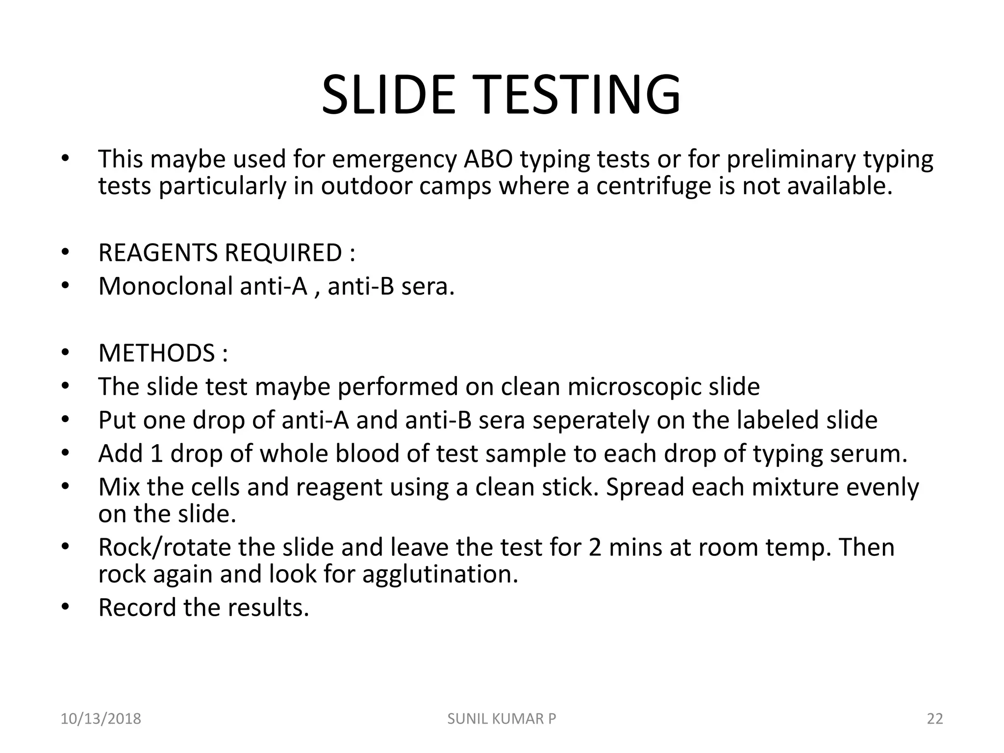 Abo blood group system | PPTX