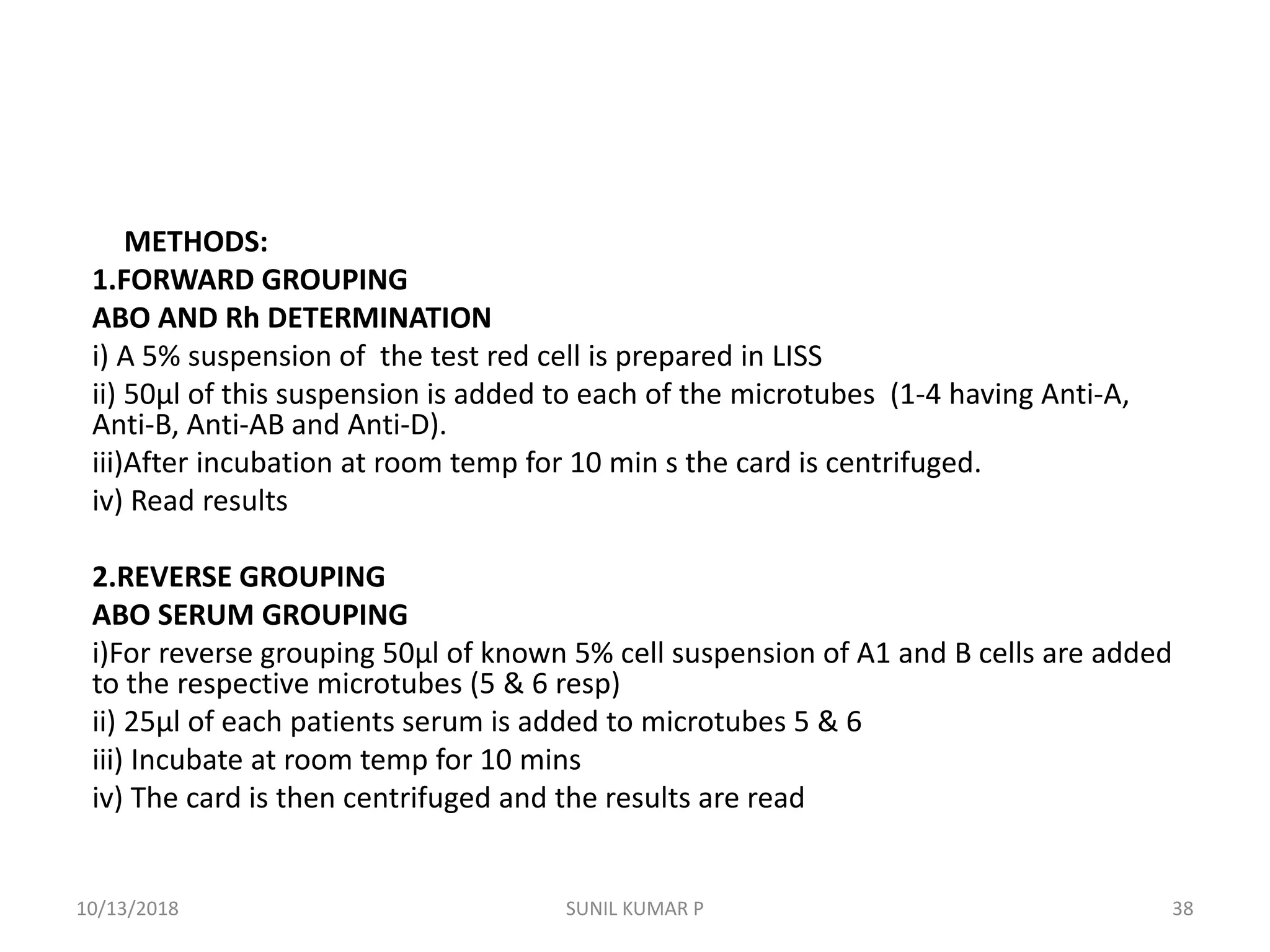 Abo blood group system | PPTX