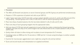 ABO blood group system | PPTX