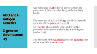Abo blood group system | PPT