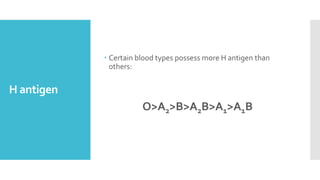 Abo blood group system | PPTX