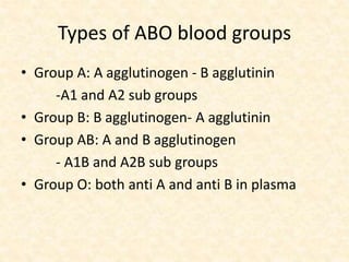 Abo blood grp | PPTX