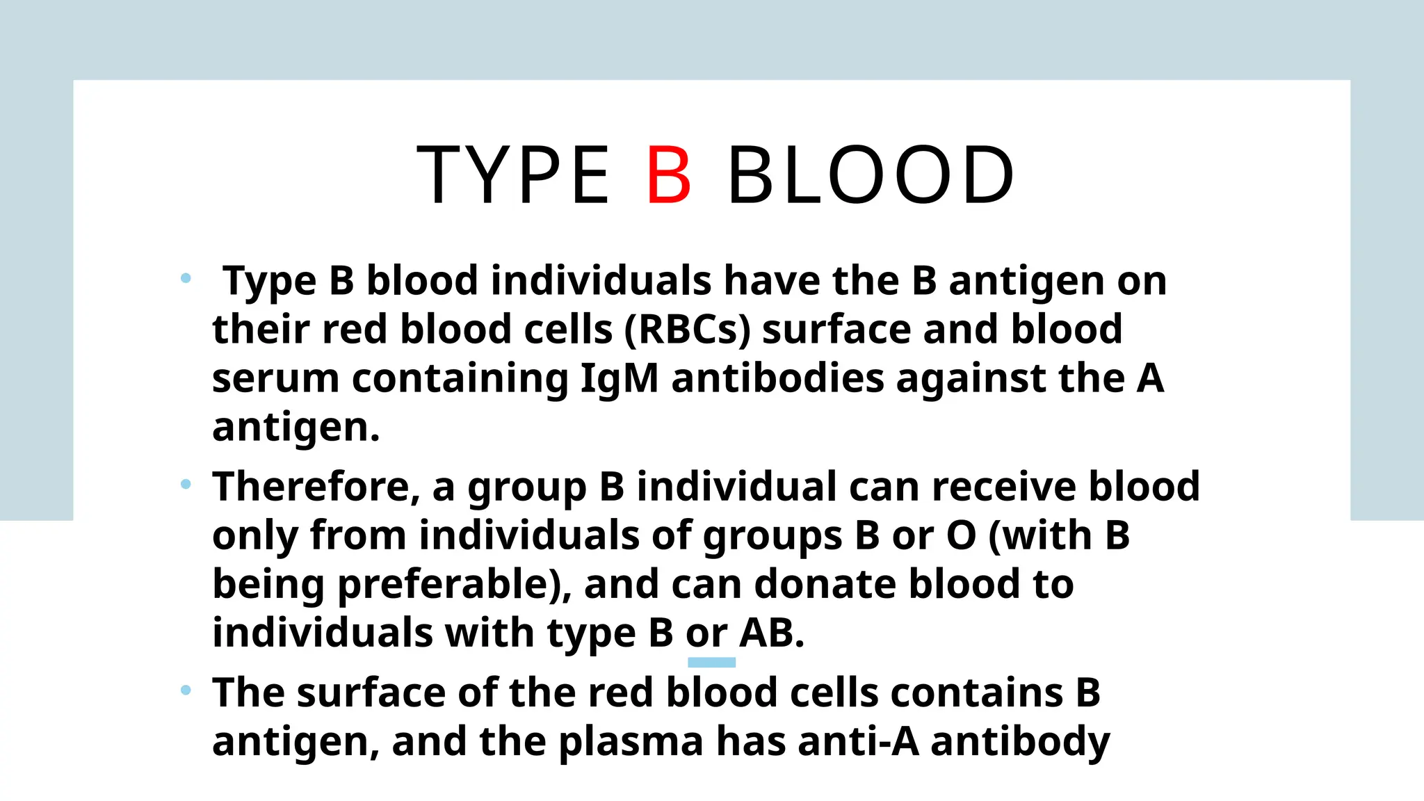 AbO Blood Relationship: The classification of blood. .pptx