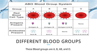 AbO Blood Relationship: The classification of blood. .pptx