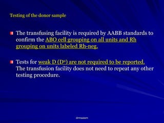 ABO compatibility testing.pptx........... | PPTX
