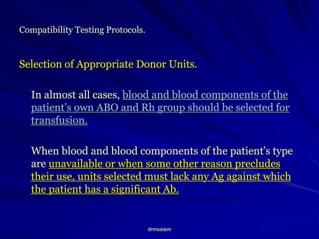 ABO compatibility testing.pptx........... | PPT