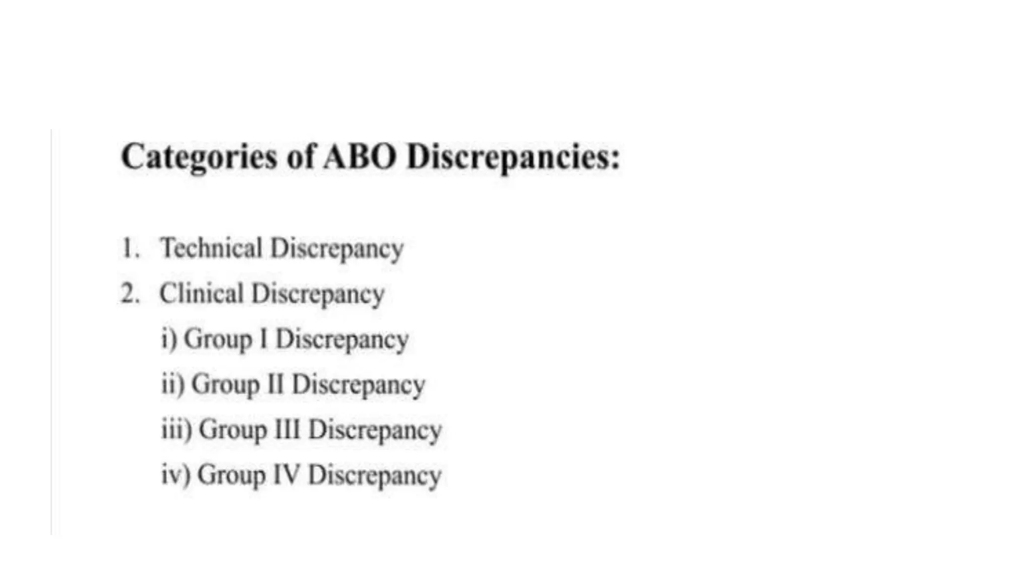 Abo DISCREPANCIES blood bank abo system.pptx