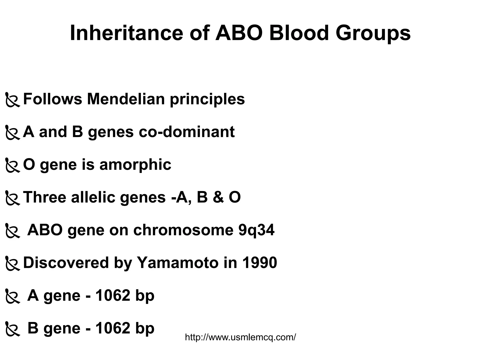 Abo Blood groups | PPTX