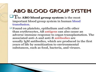 Abo incompatibility | PPTX