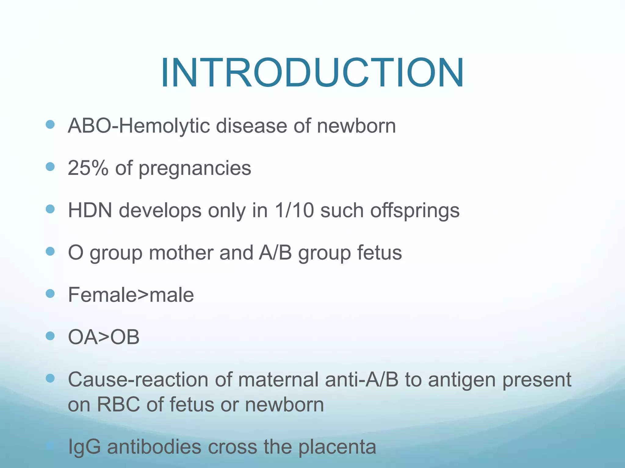 ABO incompatibility | PPTX