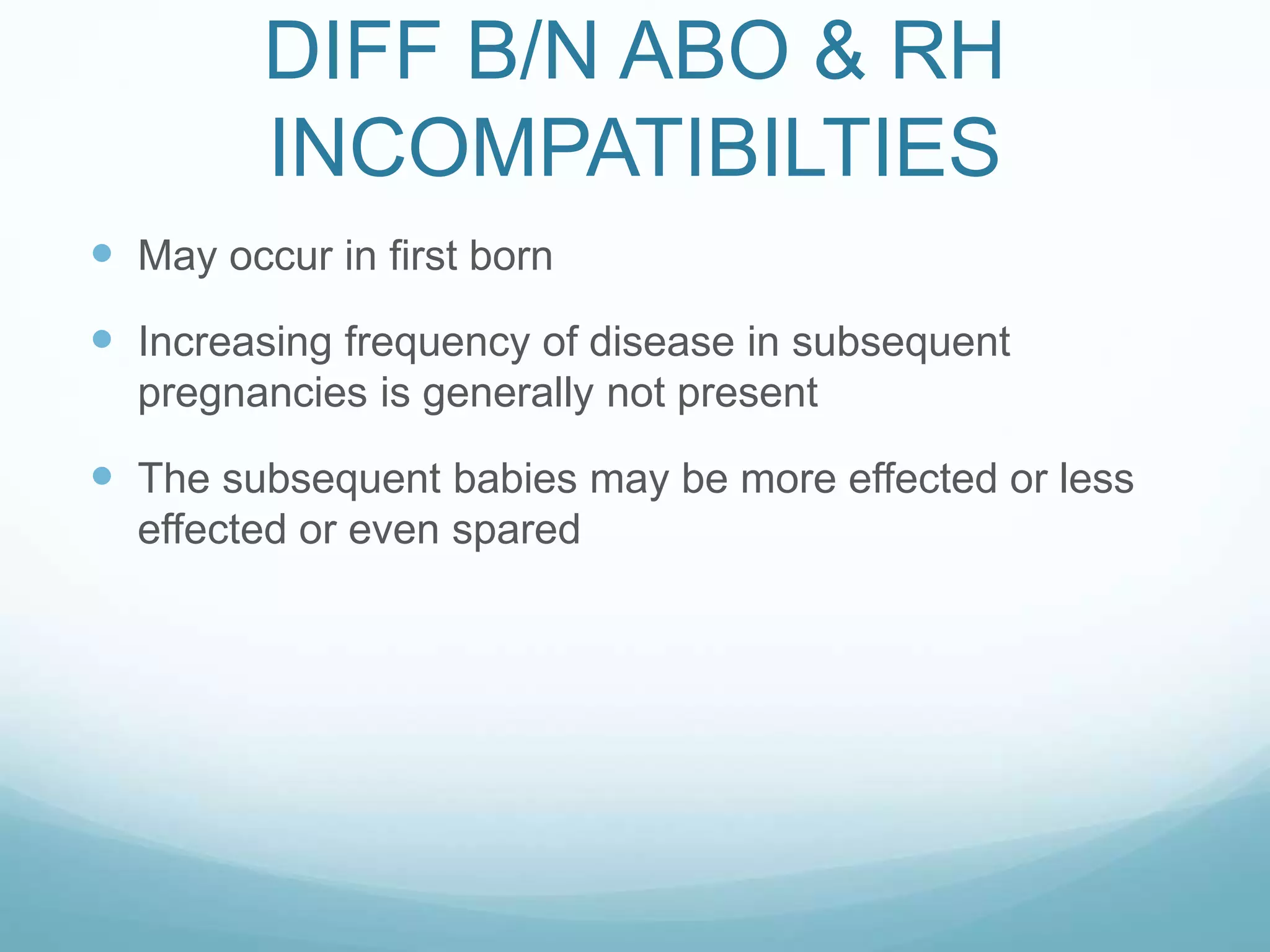 ABO incompatibility | PPTX