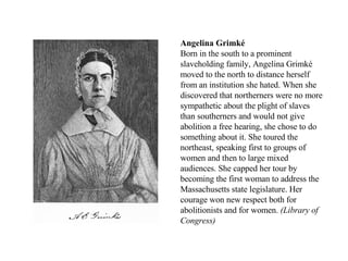 Abolition And Women | PPT