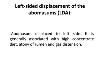 Abomasal_displacement.pptx. BOTH LD & RD | PPTX