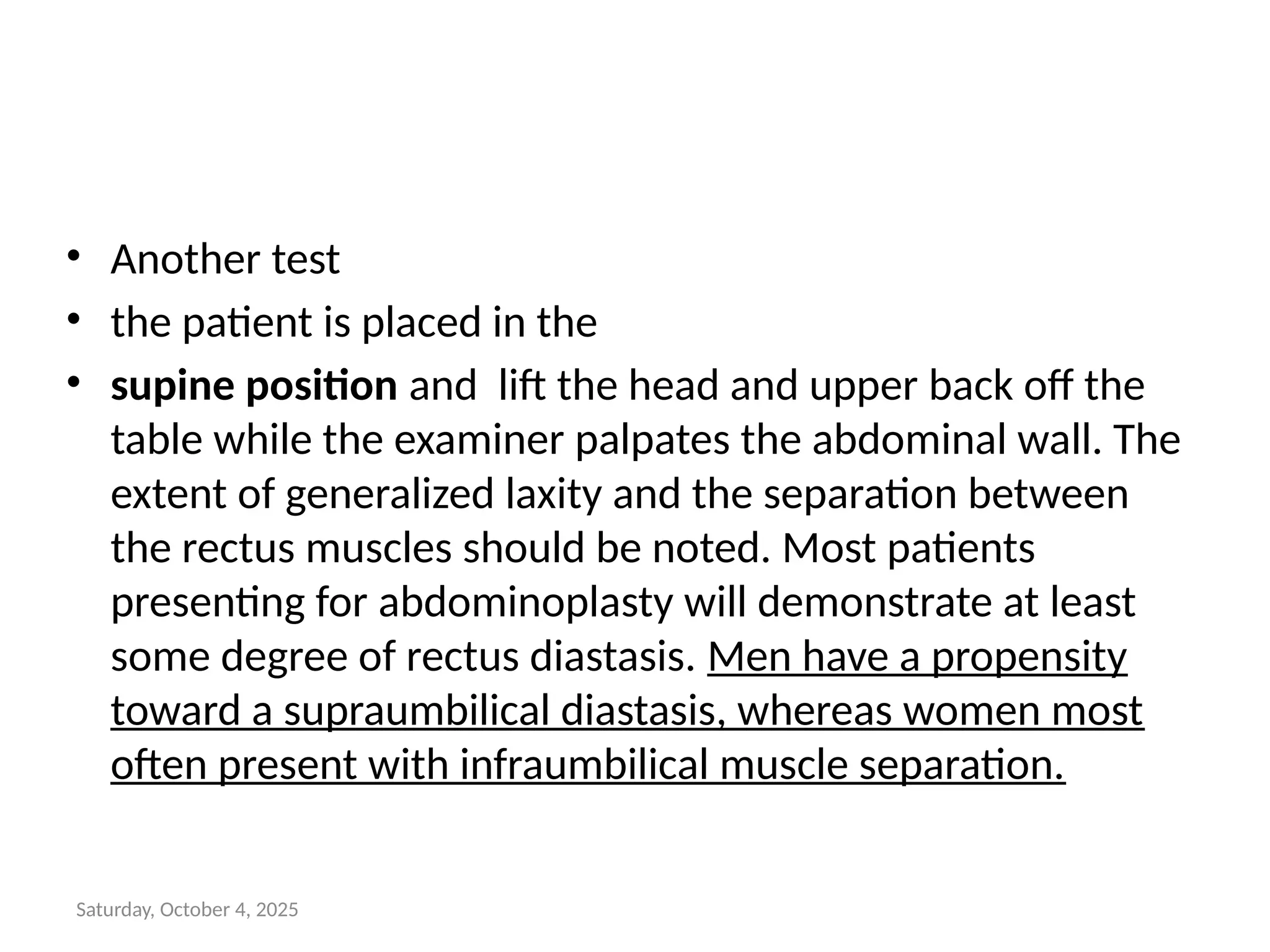 brief description of ABOMINAL EXAMINATION.pptx