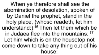 Abomination of desolation | PPTX