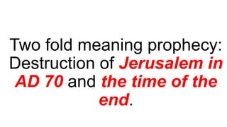 Abomination of desolation | PPTX