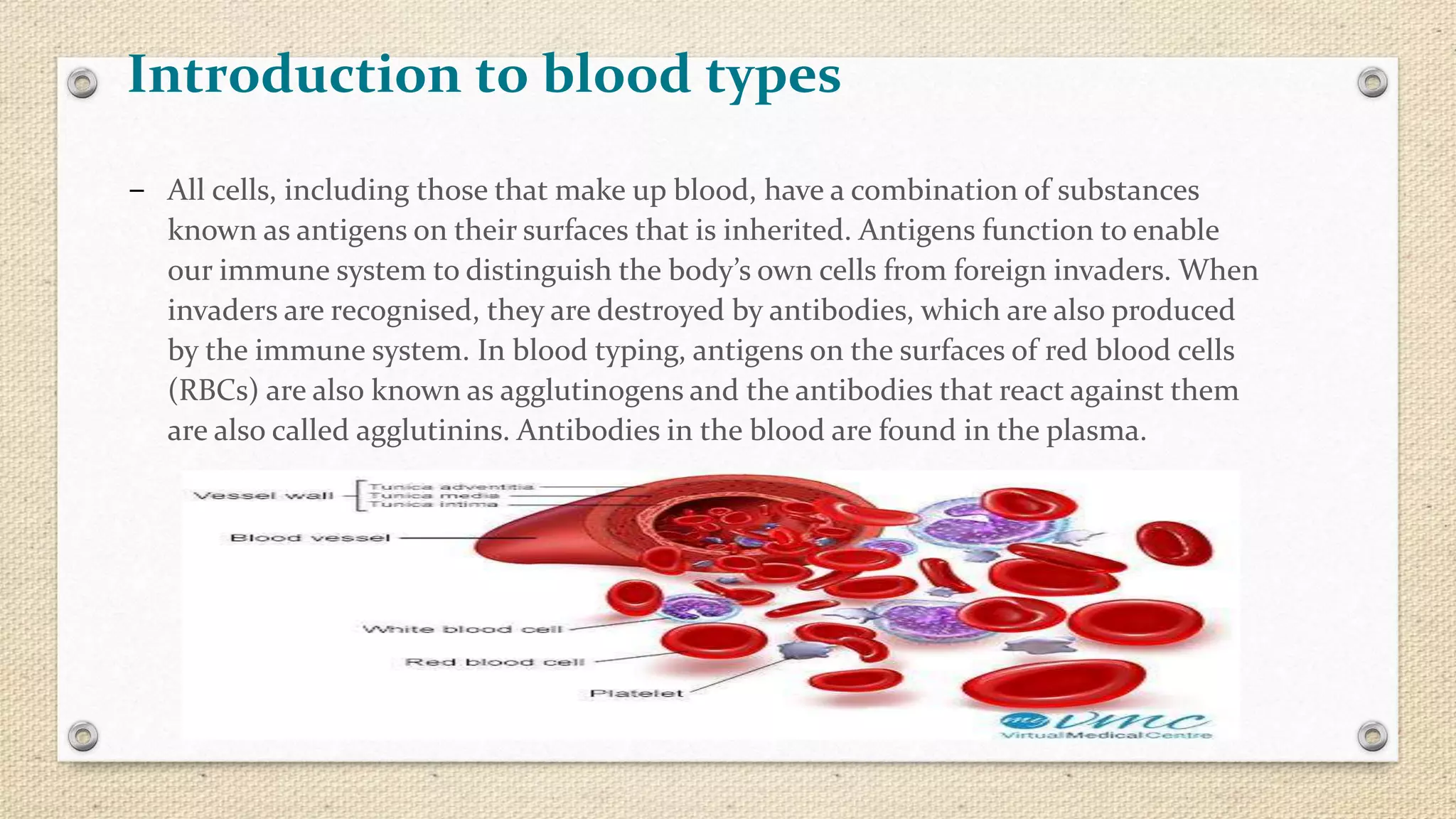 ABO BLOOD GROUPING AND RH FACTOR | PPTX