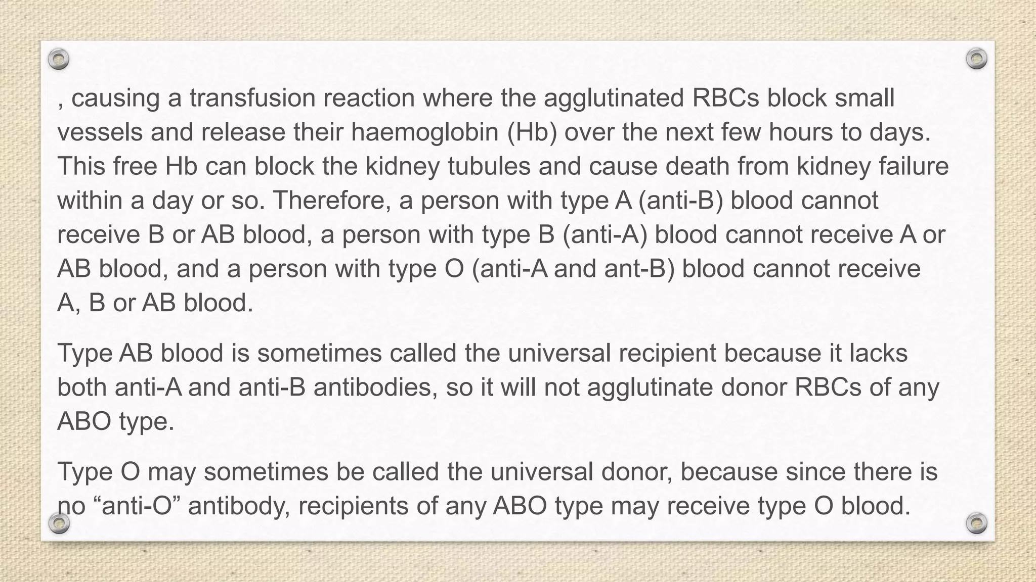ABO BLOOD GROUPING AND RH FACTOR | PPTX