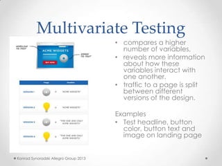 A/B optimizely technical details | PPTX