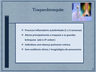 Abordagem da traqueobronquite final 1512 | PDF
