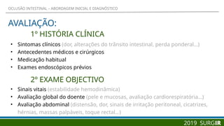 Abordagem Inicial Oclusao Intestinal Sara Santos .pptx