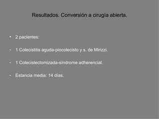Abordaje laparoscópico de la coledocolitiasis | PPT