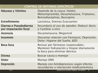 Abordaje de la enfermedad terminal | PPTX